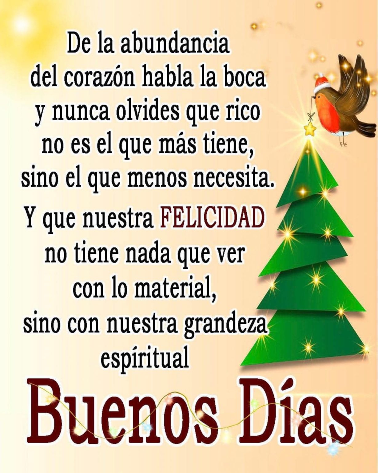 25 Imagenes bonitas de Buenos Días Navidad - HermosasImagenes.net