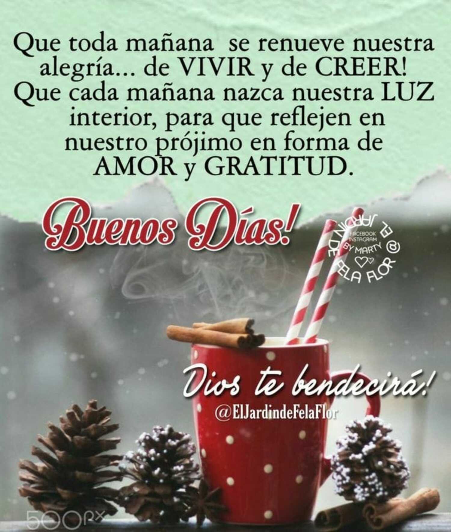 25 Imagenes bonitas de Buenos Días Navidad - HermosasImagenes.net